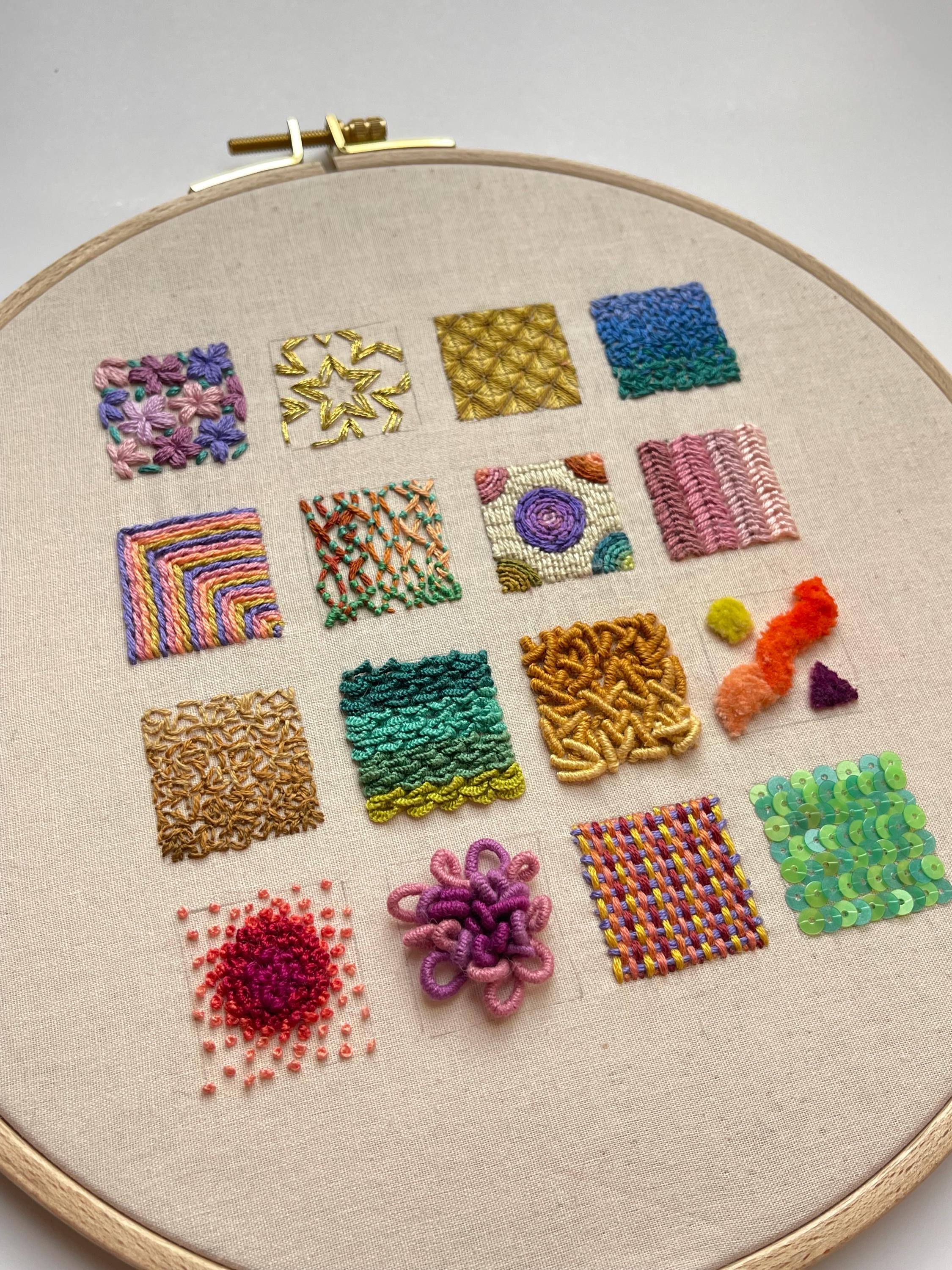 Explore Texture and Color: A Creative Journey in Hand Embroidery ...