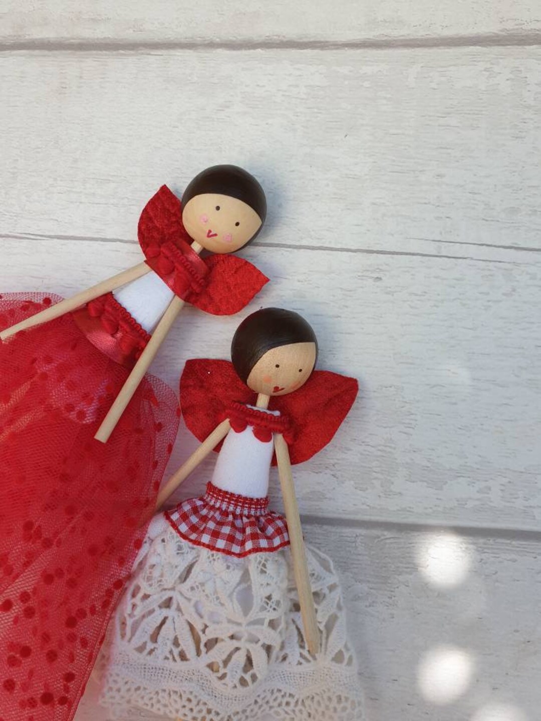 Fairy / Angel / Tree Fairy / Fairy Doll / Wooden Doll / Tree Topper ...