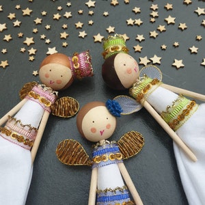 Christmas Fairy / Tree Topper / Vintage Fairy / Heirloom Doll ...