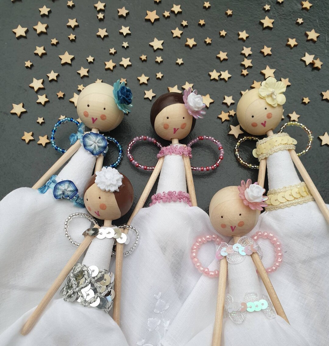 Fairy / Tree Topper / Vintage Fairy / Heirloom Doll / Princess / Tree ...