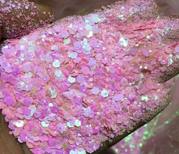 Light Pink Glitter Mix Glitter for Face and Body Festival - Etsy