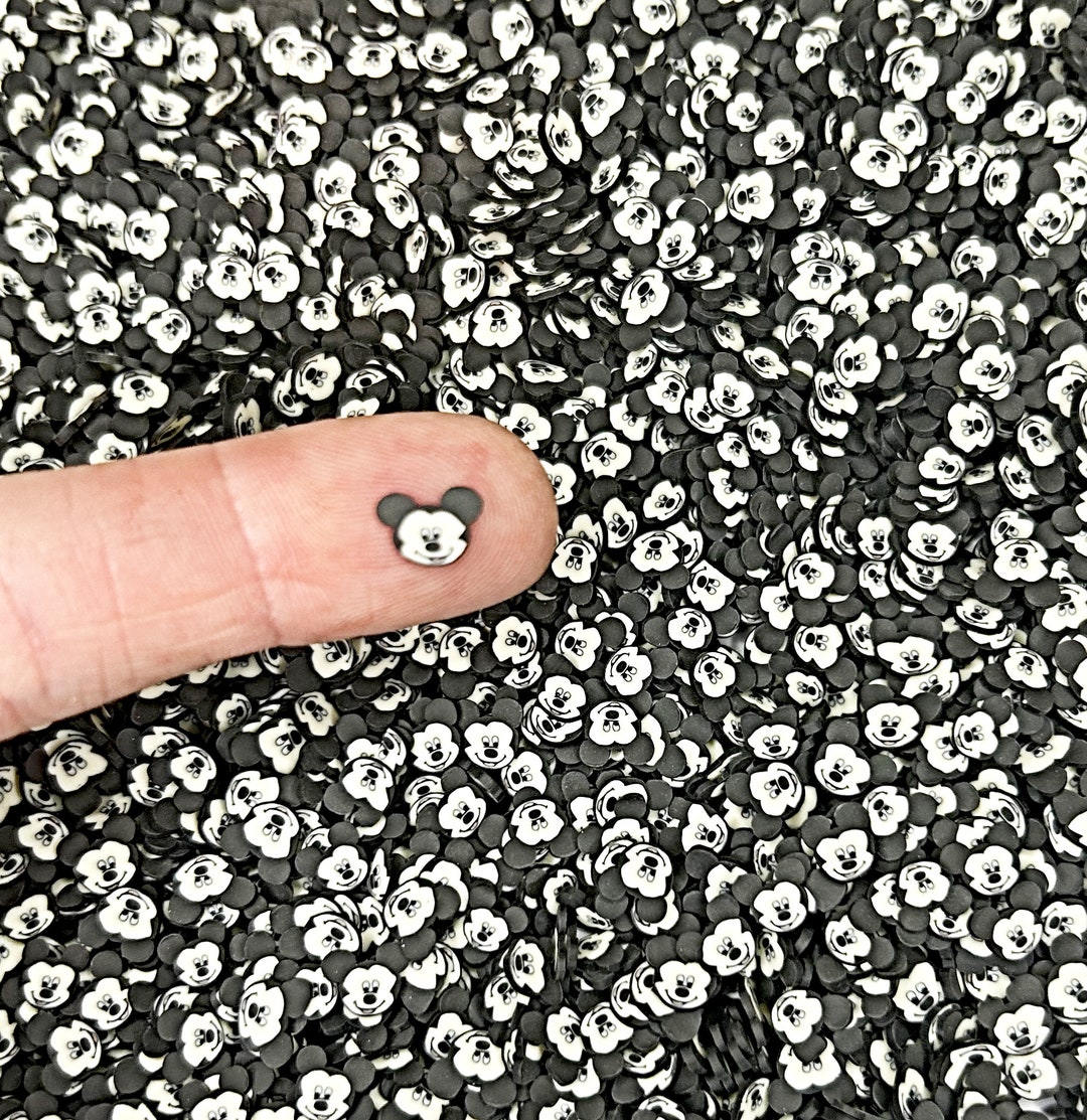 Micky Mouse Clay Slices 5mm / Fake Cake Christmas DIY Resin - Etsy