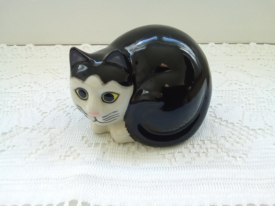 Quail China Cat Called Simon Hand Painted Collectible - Etsy