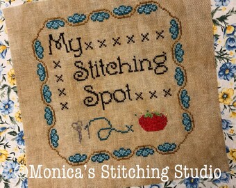 Monica's Stitching PDF Cross Stitch Pattern 6 | Etsy
