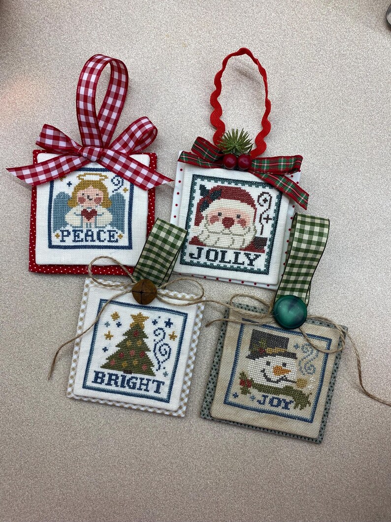 Peace Angel Ornament Cross Stitch Pattern, Christmas, Seasonal ...