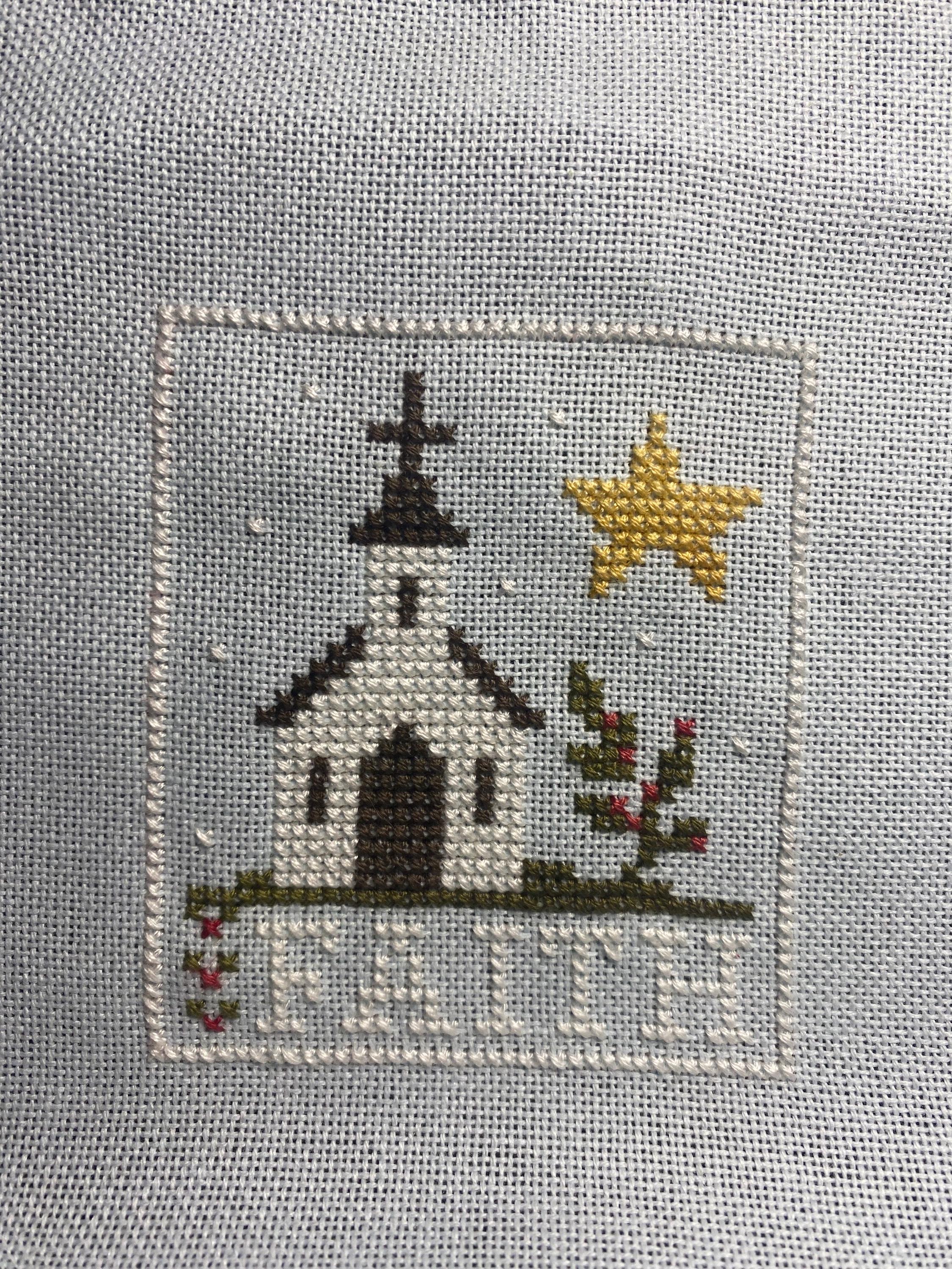 Faith Christmas Ornament, Christmas Cross Stitch Pattern (PDF) - Etsy