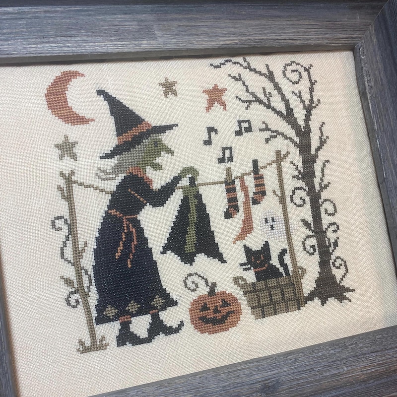Halloween Primitive Needlepoint Kit - Etsy