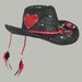 Reputation Album Inspired Cowboy Hat. Designed by Swifties. Handmade ...