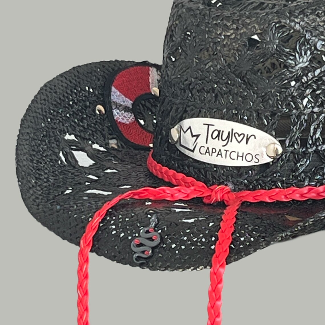 Reputation Album Inspired Cowboy Hat. Designed by Swifties. Handmade ...