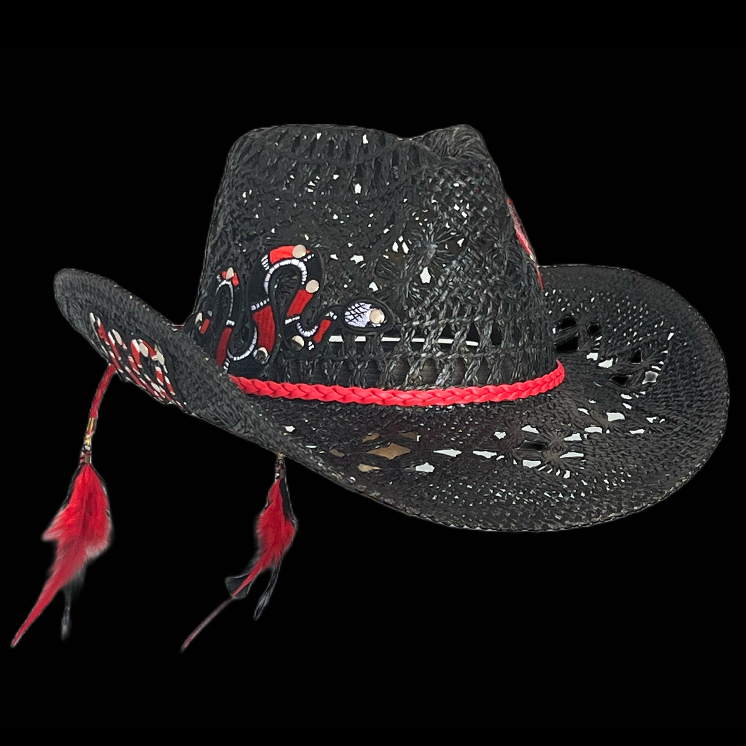 Reputation Album Inspired Cowboy Hat. Designed by Swifties. Handmade ...