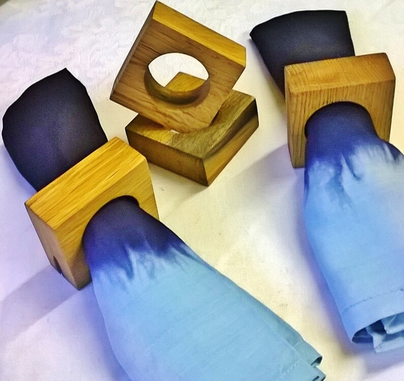 Oak Napkin Rings Upcycled From Vintage Oak Scotch Whisky Barrels - Etsy