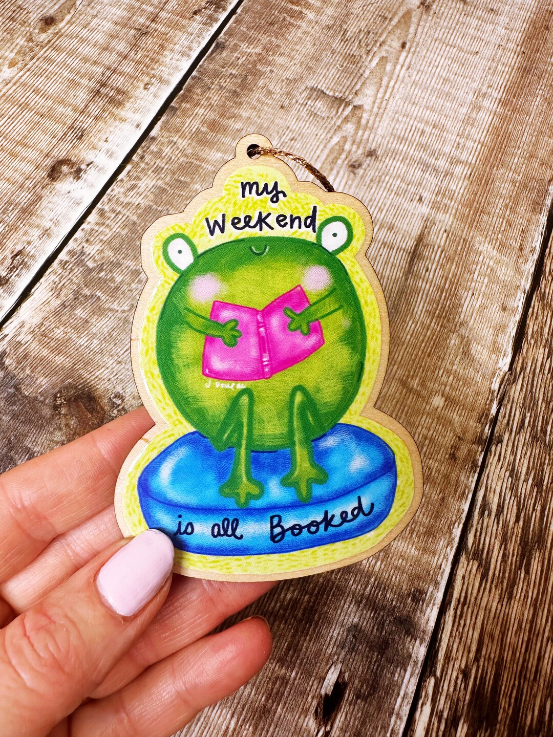 Wooden Hanging Inspirational Decoration My Weekend is All Booked Cute ...