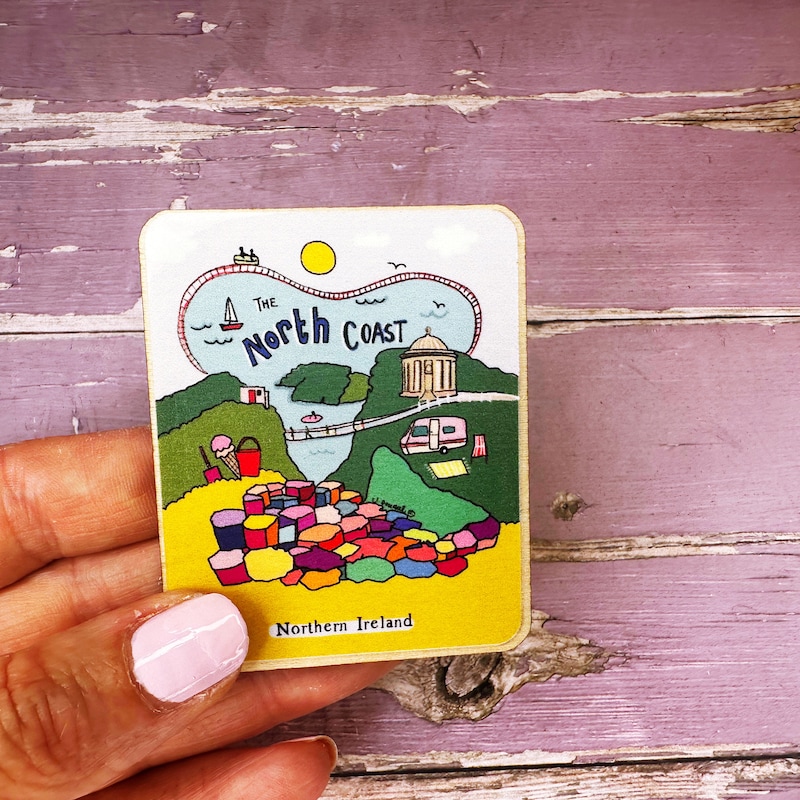 Ireland City Magnets - Etsy UK