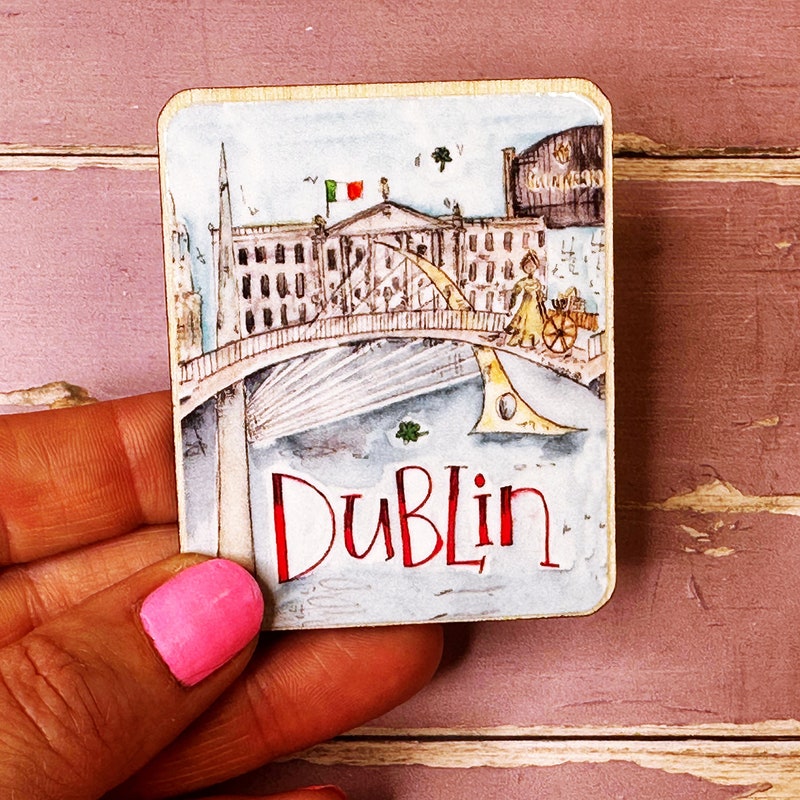 Ireland City Magnets - Etsy