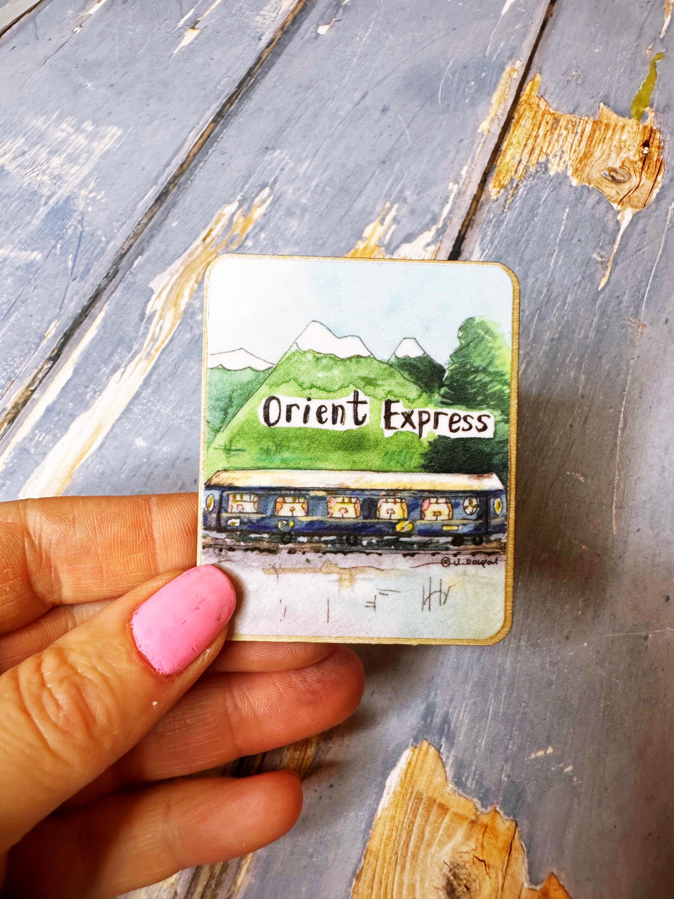 The Orient Express Train Journey Little City Landmark Cute Wooden ...