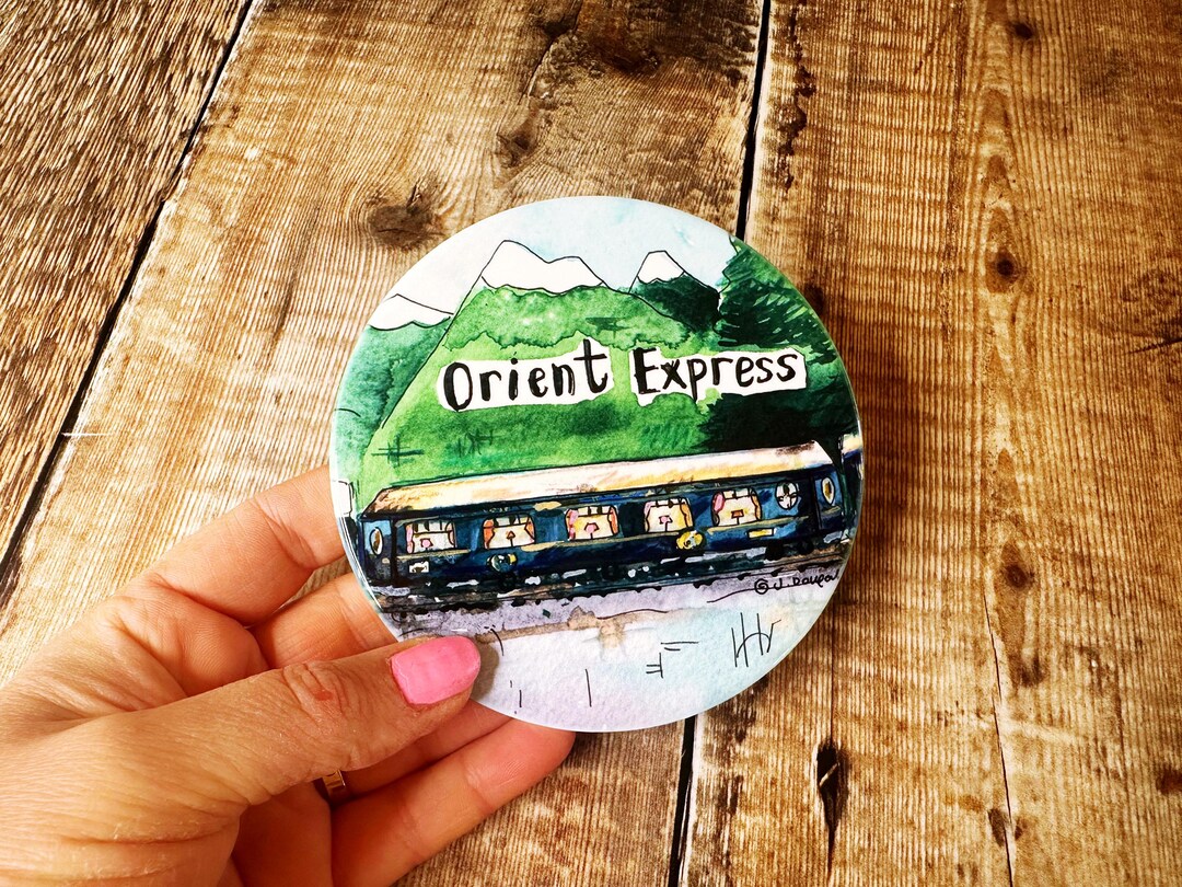 Orient Express Railway Train Europe Little City Landmarks Ceramic Gift ...