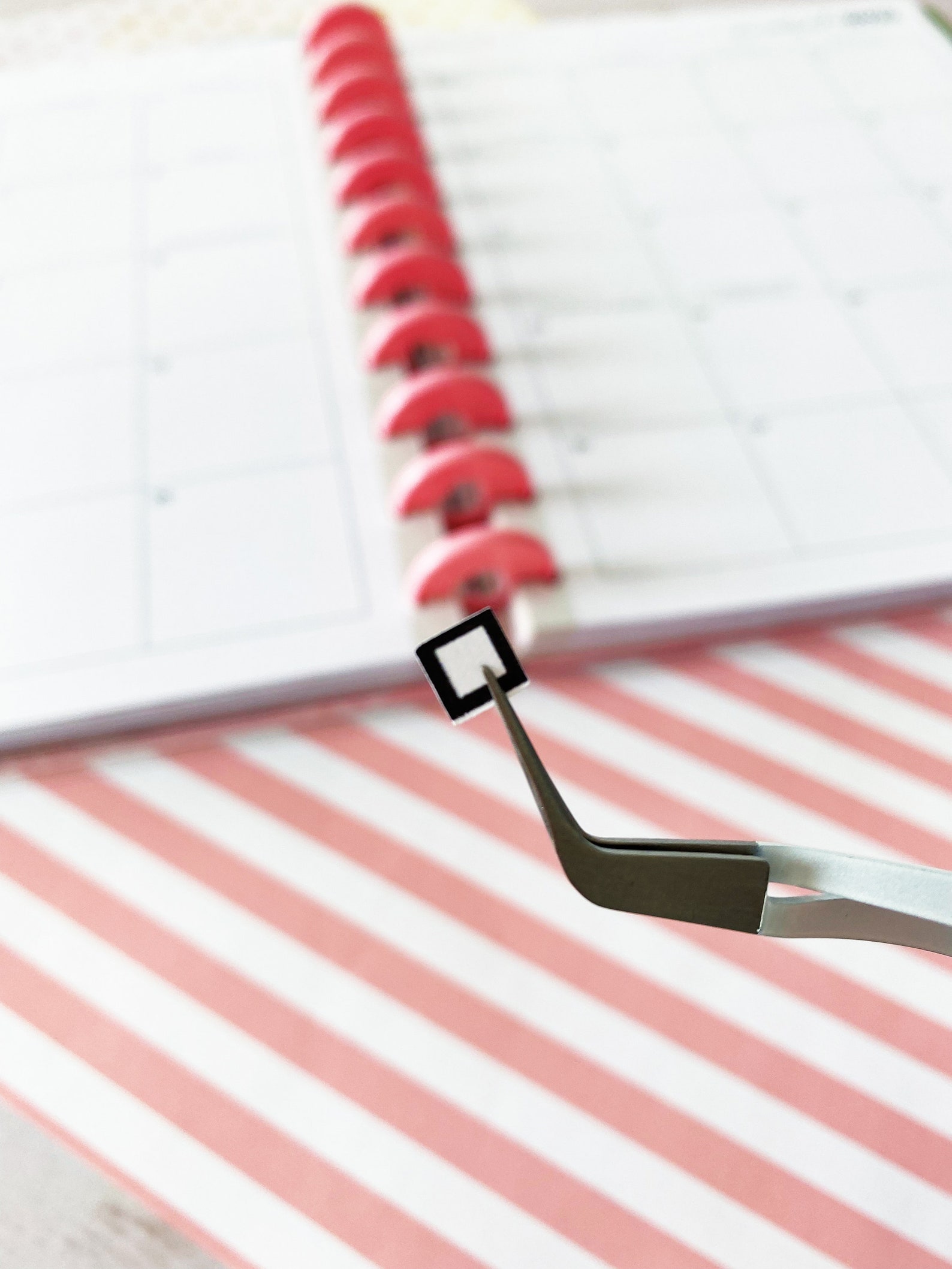 Planner Box Stickers for Happy Planner Colorful Planner - Etsy