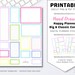Planner Box Stickers for Happy Planner, Colorful Planner Boxes, Write ...