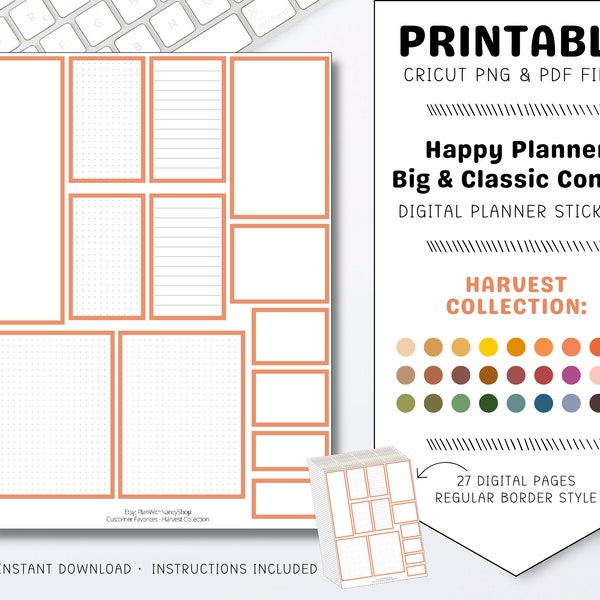 Happy Planner Big - Etsy