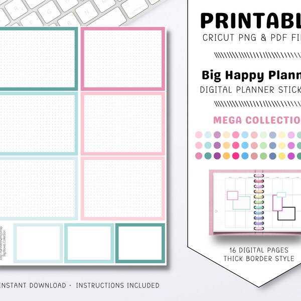 Happy Planner Weekly Stickers - Etsy