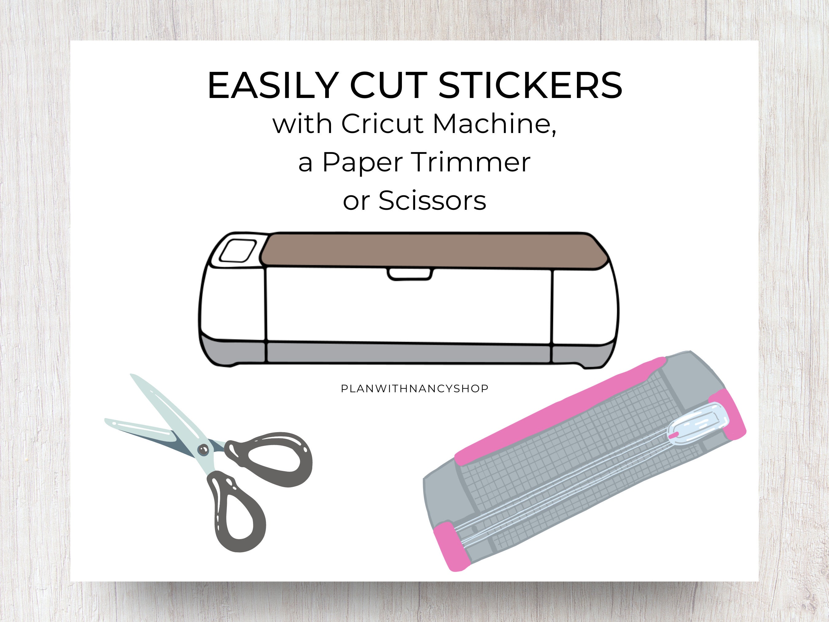 Black Classic HP Printable Planner Box Stickers Happy Planner - Etsy