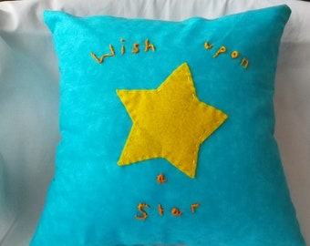 Blue Star Pillow | Etsy