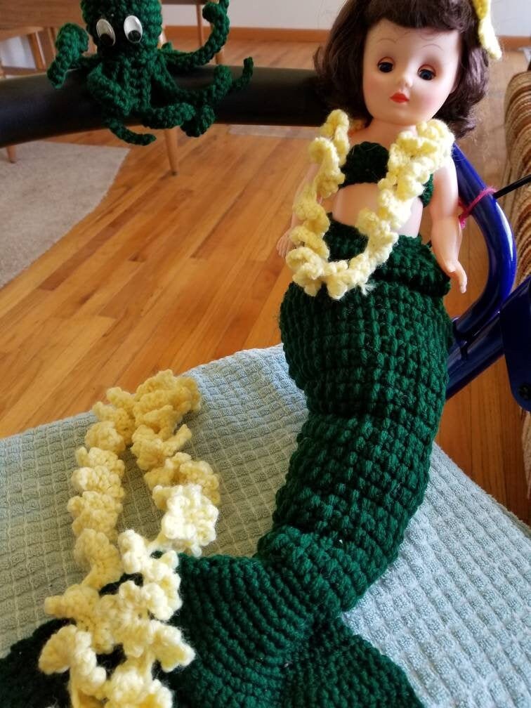 Mermaid [green] - Etsy