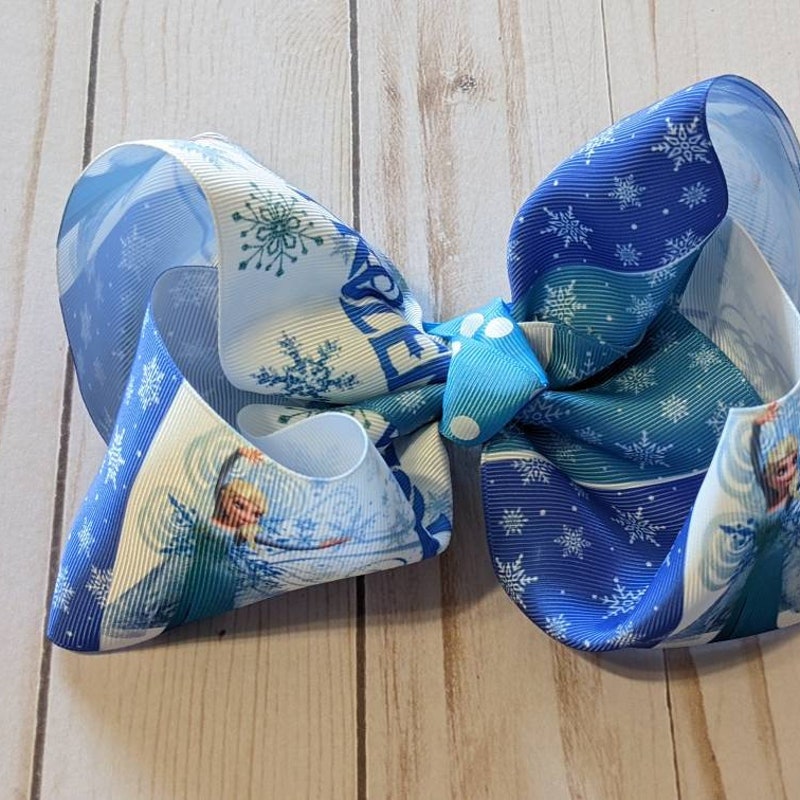Frozen Hair Bows - Etsy