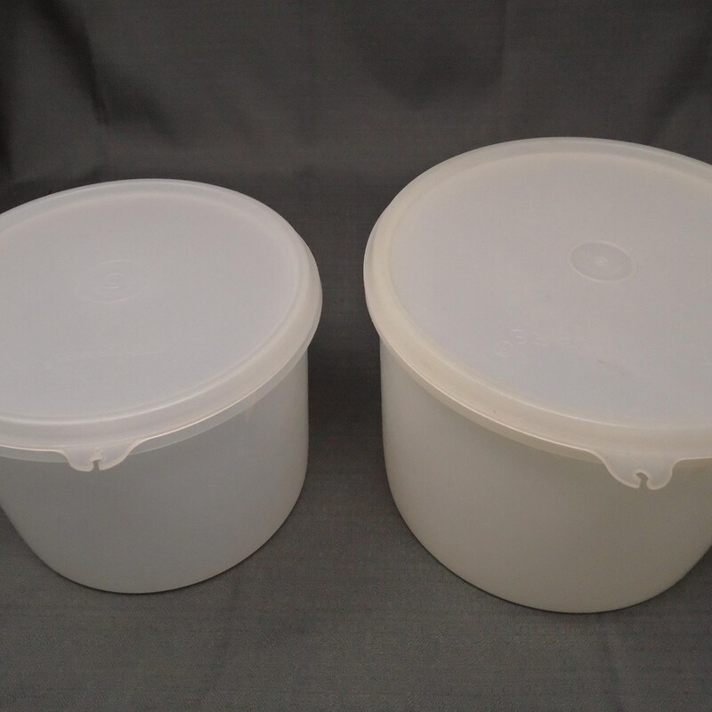 Vintage Tupperware Canisters - Etsy
