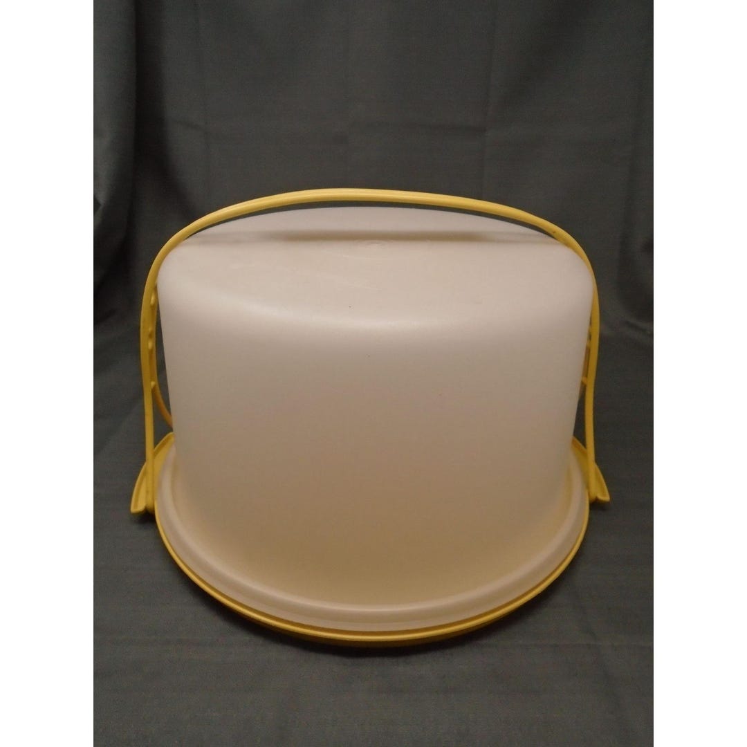 Vintage 80's Tupperware 3pc Cake Carrier - Etsy