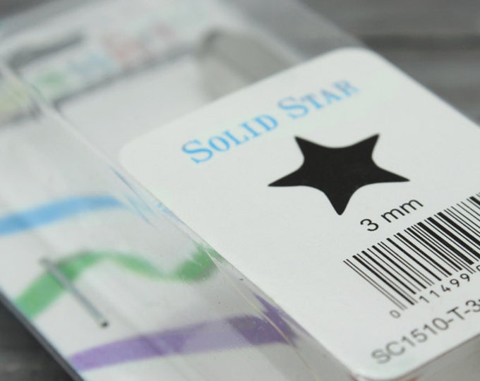 Impressart Solid Star Stamp Solid Star Metal Stamp Metal - Etsy