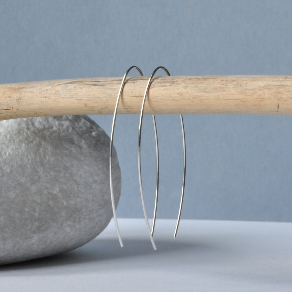 Artisanal Earrings Made of 925 Silver 