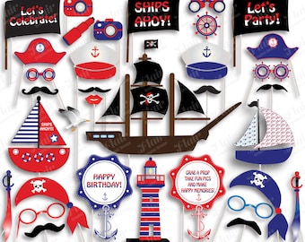 Pirate Photo Booth - Etsy