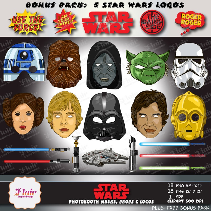 Starwars Mask - Etsy