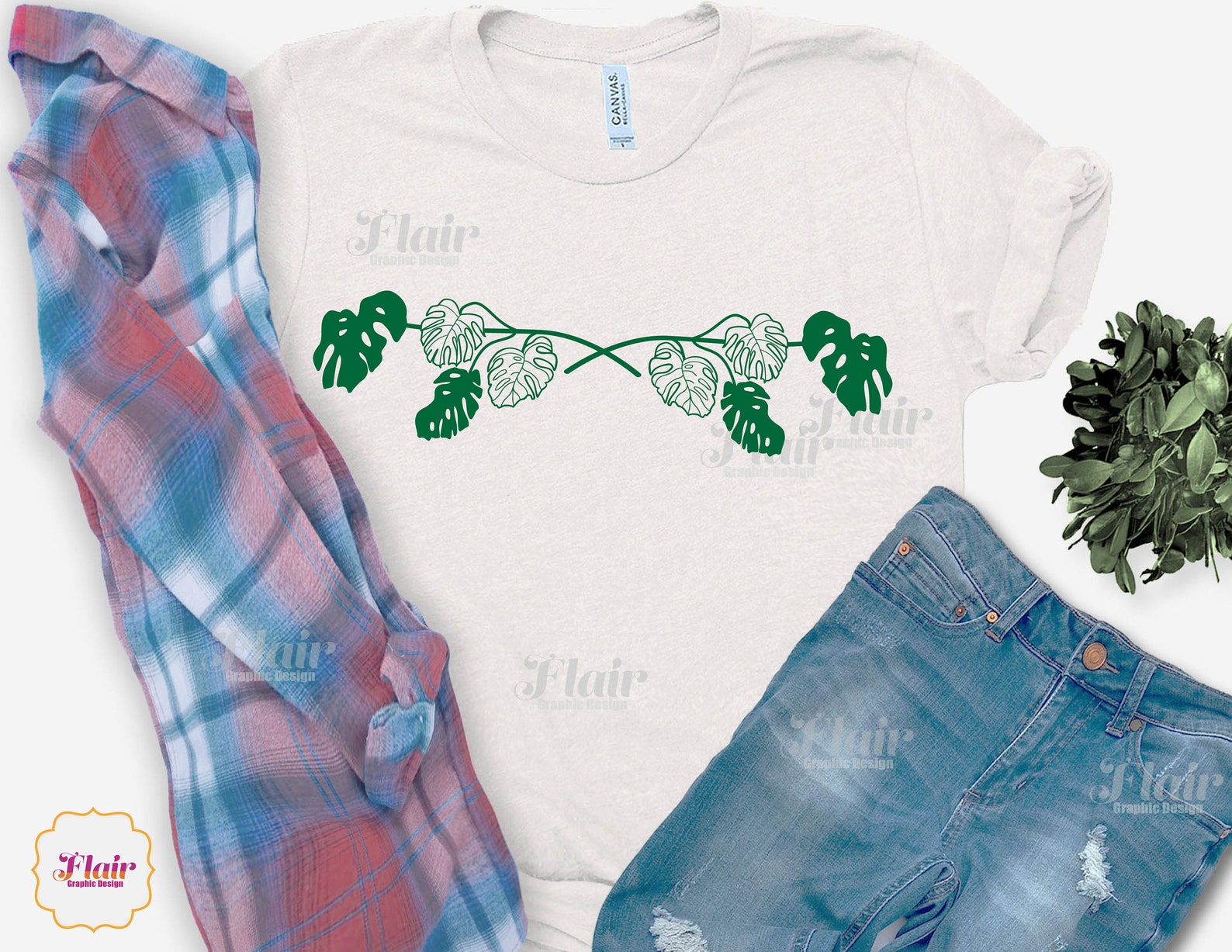 Greenery Vines Bundle S2 SVG PNG Hand Drawn Leaves Svg Leaf - Etsy