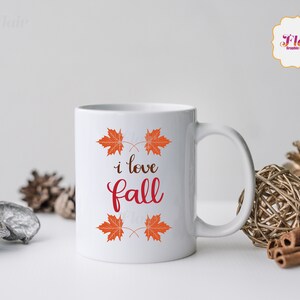Autumn Vines SVG, PNG Bundle Digital Clipart, Fall Leaf Divider SVG ...