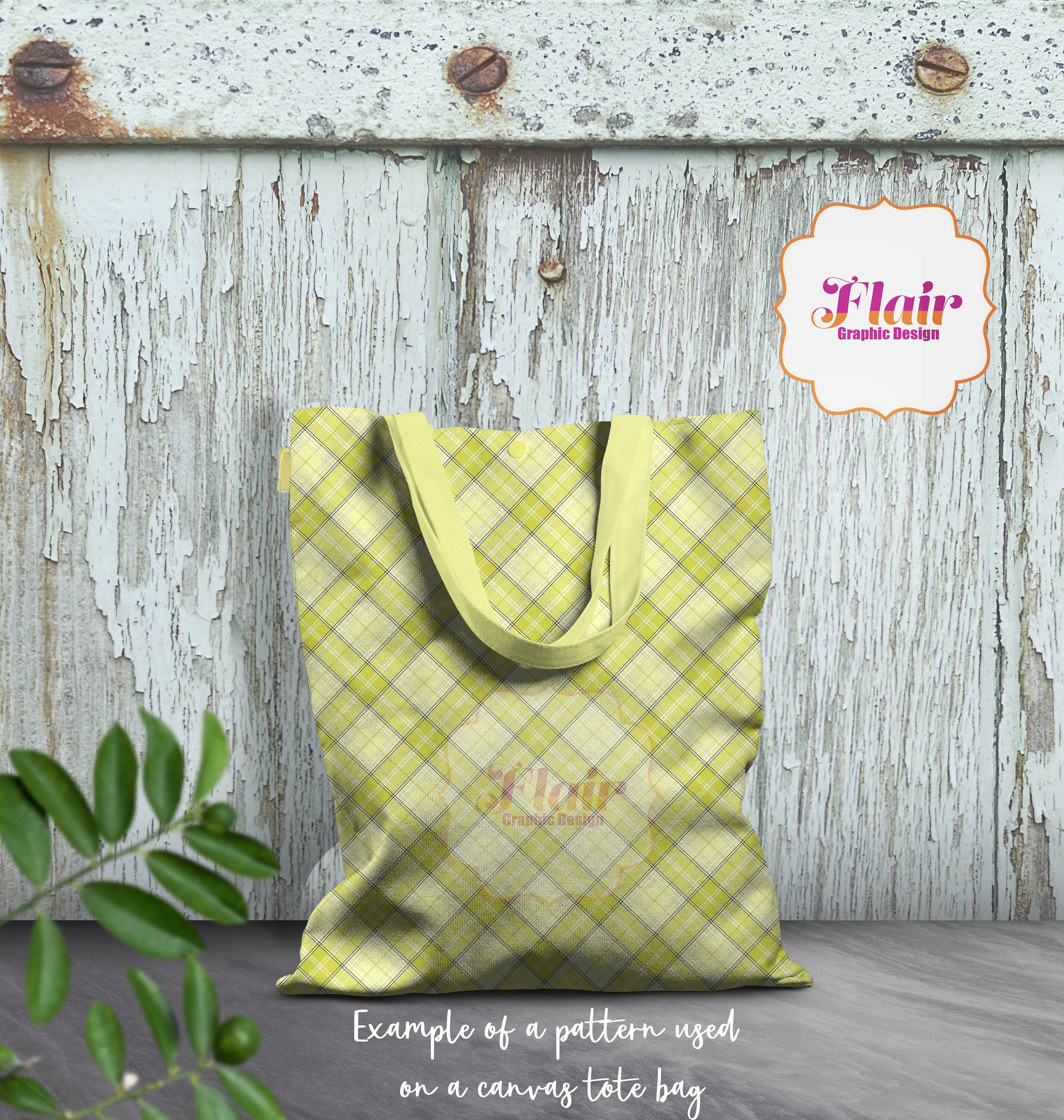 Yellow Plaids Digital Paper Checkered Gingham Scrapbooking | Etsy