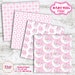 Baby Girl Digital Papers, It's a Girl, Newborn Baby, Animals Papers ...