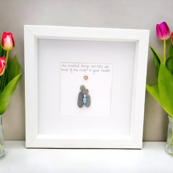 Newborn Pebble Art - Etsy