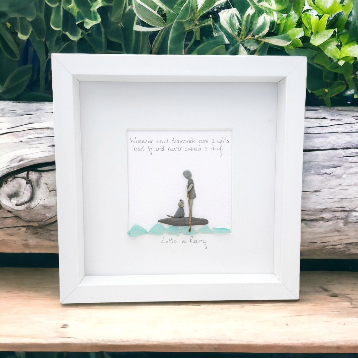 Paddleboard Paddleboarding SUP Art Christmas Gift Framed Personalised ...