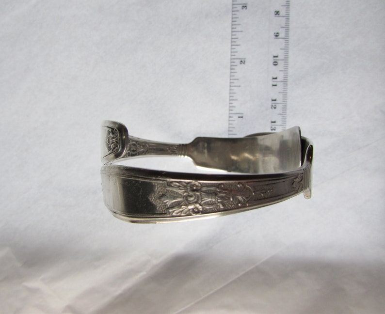 Silverware Cuff. Made from two antique silver plate knives. | Etsy