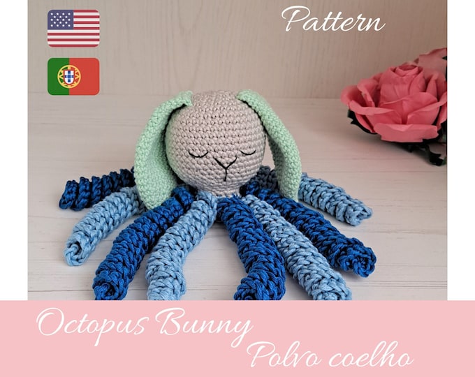 Bunny Octopus Amigurumi Pattern Digital File - Etsy