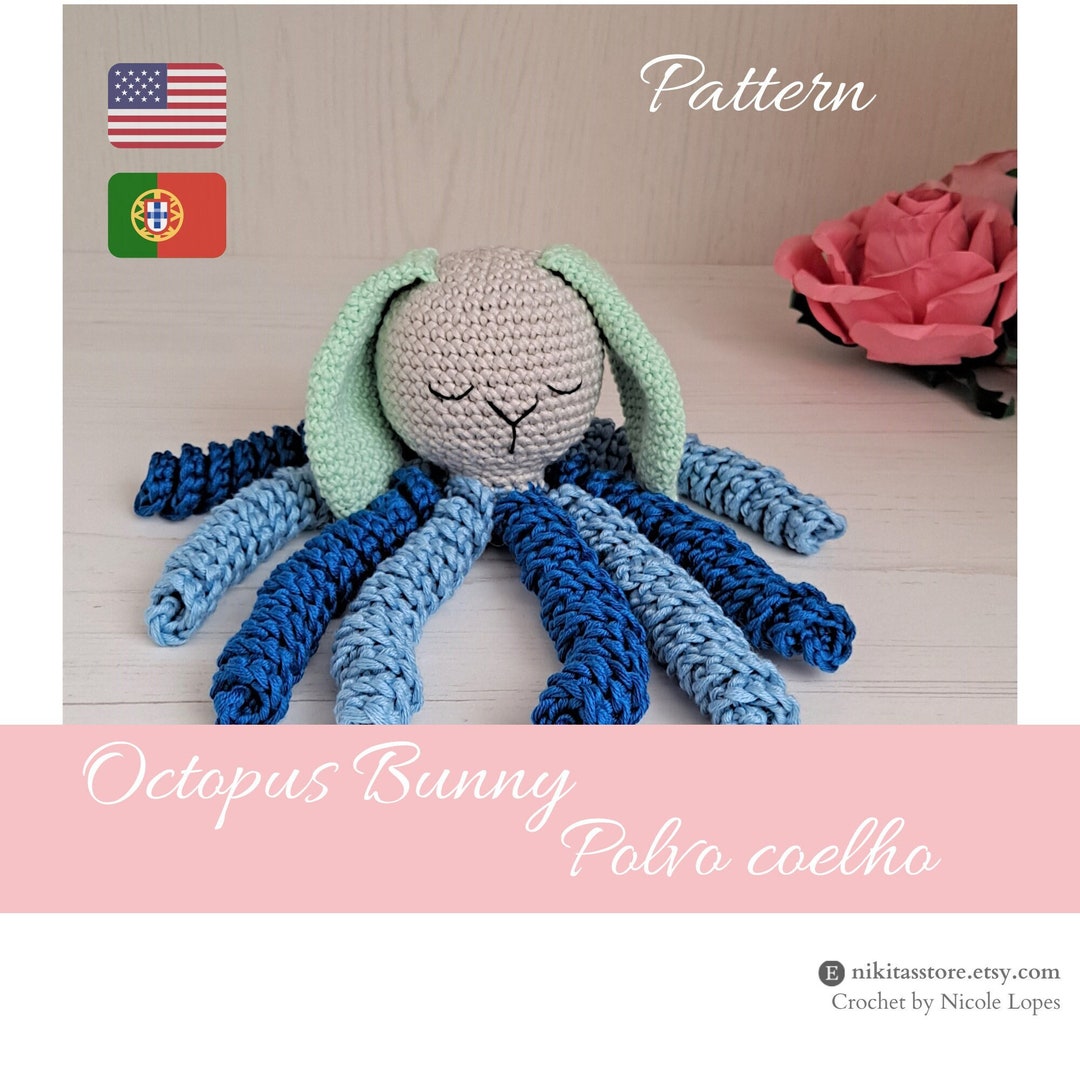 Bunny Octopus Amigurumi Pattern Digital File - Etsy