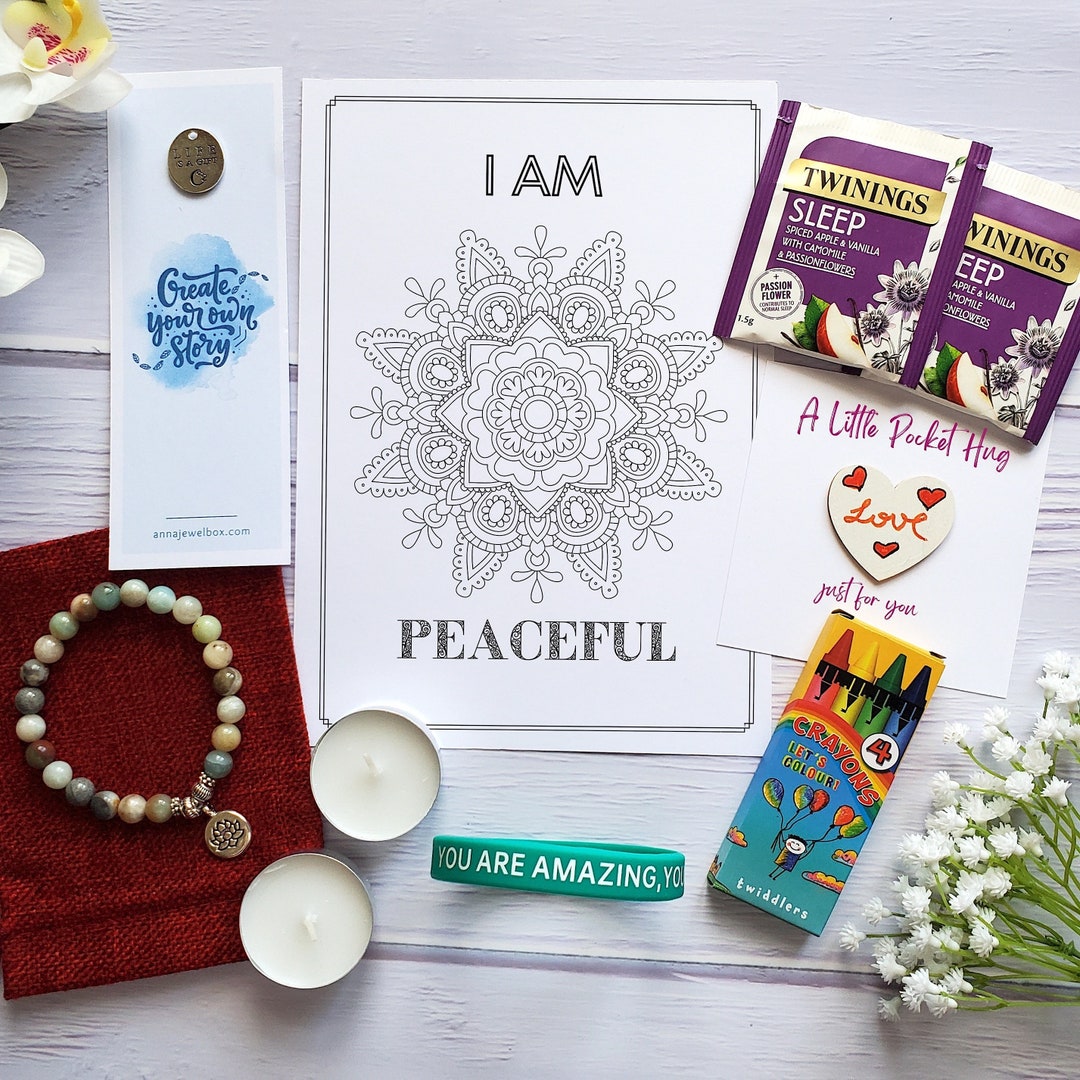 Sleep Well Hygiene Self Help Letterbox Gift Box, Handmade Spa Giftbox ...