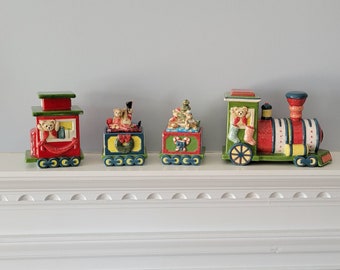 Ceramic Train Set - Etsy
