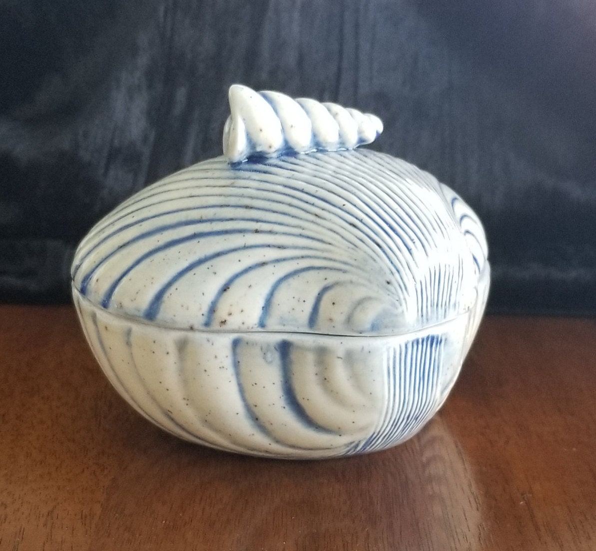 Ceramic Shell Jewelry Box - Etsy