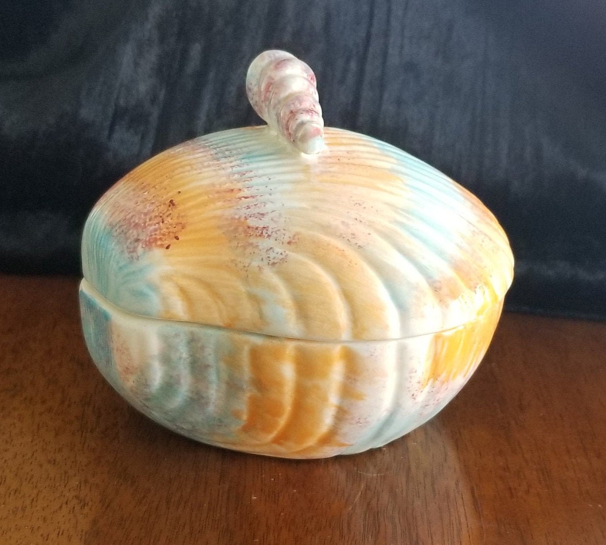Ceramic Shell Jewelry Box - Etsy