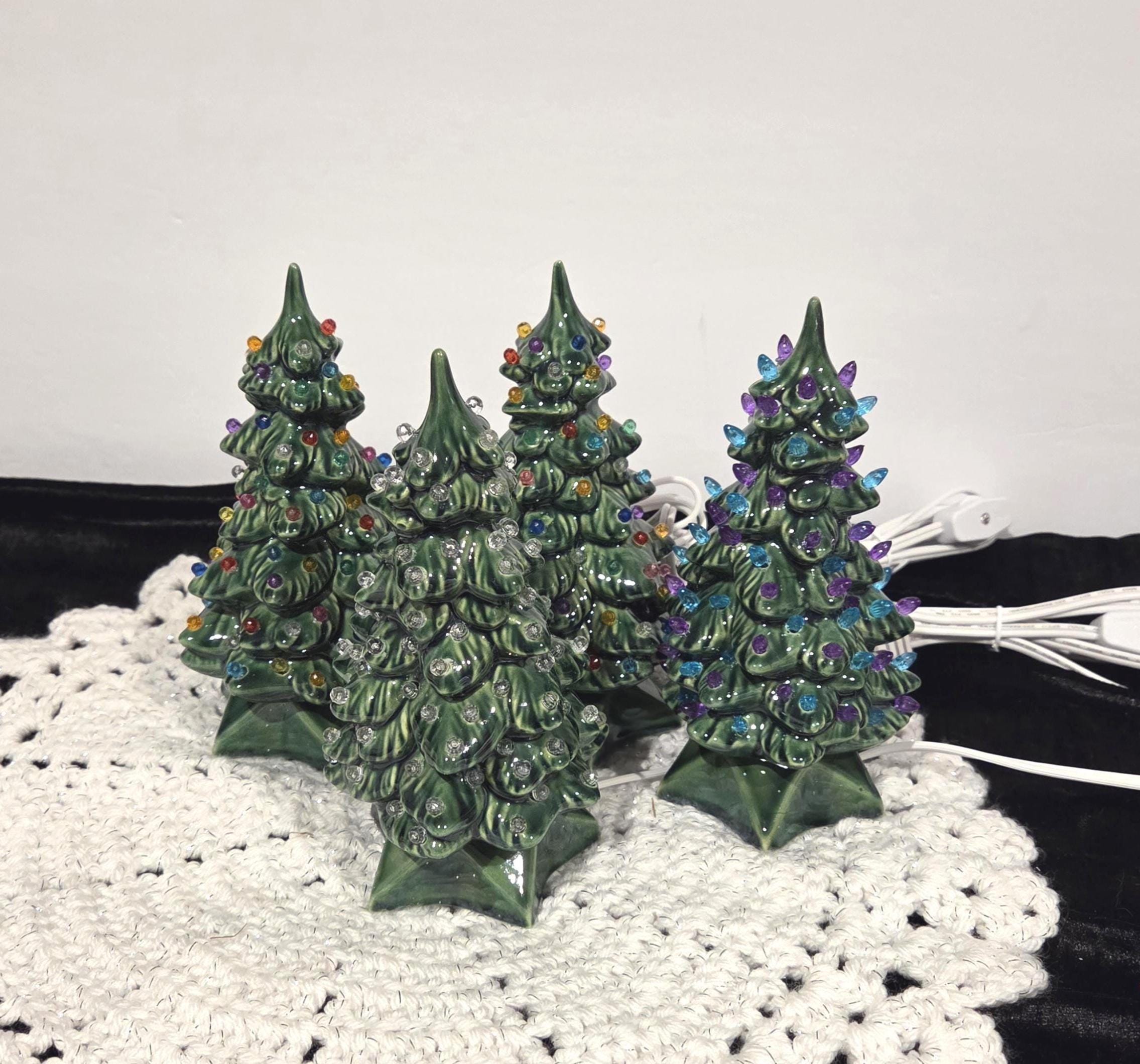 Ceramic 7" Holland Christmas Trees - Etsy