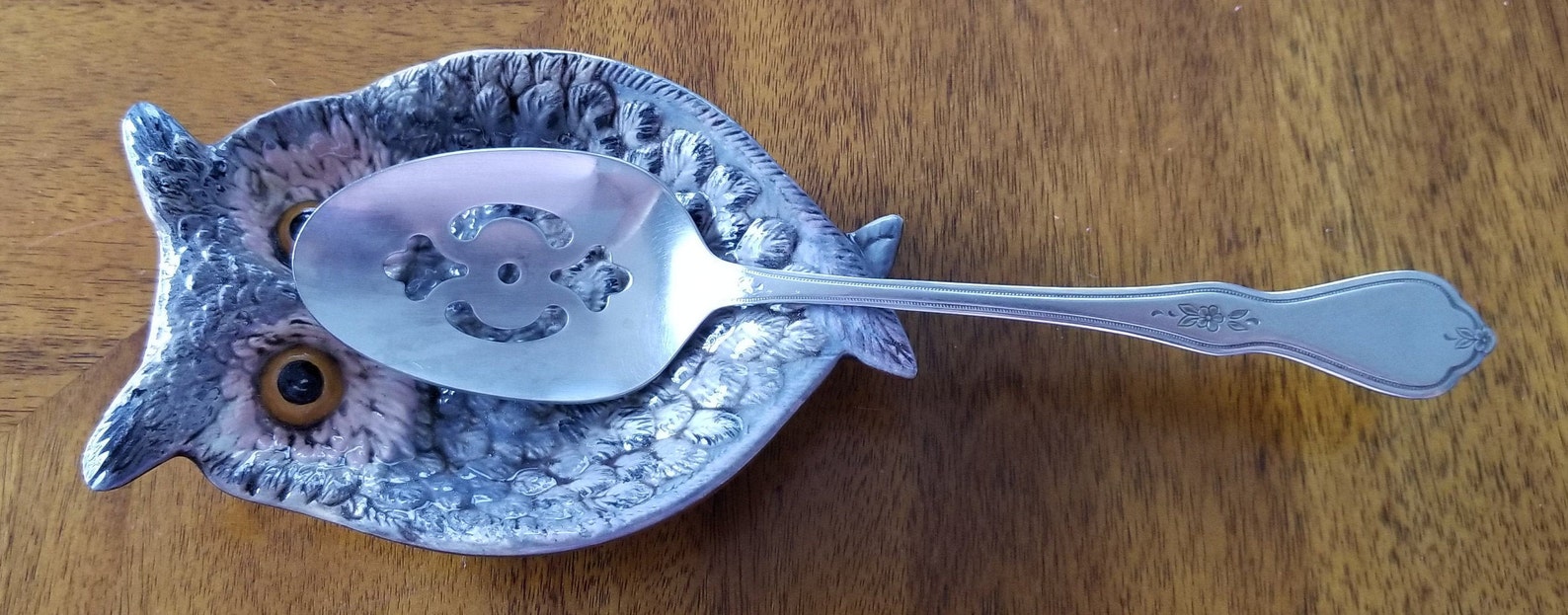 Ceramic Owl Spoon Rest - Etsy