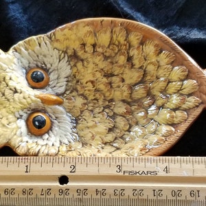 Ceramic Owl Spoon rest | Etsy